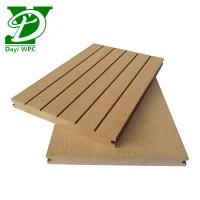 China Waterproof Wood Grain Hollow Wood Plastic Composite Decking for sale