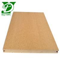 China Waterproof Wood Grain Hollow Wood Plastic Composite Decking for sale