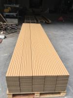China Waterproof Wood Grain Hollow Wood Plastic Composite Decking for sale