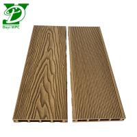 China Custom Color Hollow WPC Composite Decking 140x23mm - Waterproof & UV Resistant Outdoor Flooring for sale