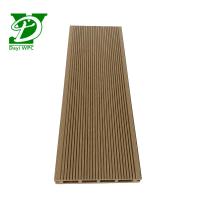 China Custom Color Hollow WPC Composite Decking 140x23mm - Waterproof & UV Resistant Outdoor Flooring for sale