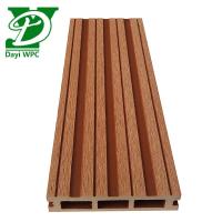 China Custom WPC Composite Decking 100x20.5mm Waterproof Mothproof Wood Plastic Composite for sale