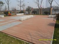 China Custom WPC Composite Decking 100x20.5mm Waterproof Mothproof Wood Plastic Composite for sale
