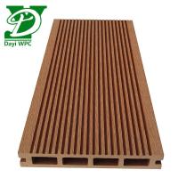 China 140x23mm WPC Composite Decking - Waterproof Outdoor Flooring with Custom Lengths for sale