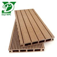 China 140x25mm WPC Hollow Composite Decking for Outdoor Swimming Pools and Balconies - Waterproof 18mm+ for sale