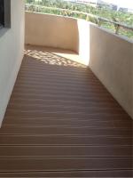 China 140x25mm WPC Hollow Composite Decking for Outdoor Swimming Pools and Balconies - Waterproof 18mm+ for sale