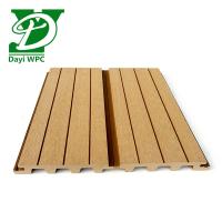 China WPC Composite Decking 150x22mm - Waterproof Wood-Plastic Outdoor Flooring with Custom Lengths for sale