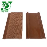 China WPC Composite Cladding 156x21mm Outdoor Weatherproof Building Material for Decorative Applications for sale