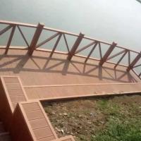China Custom WPC Gate Panel 1500mm x 870mm Wood Plastic Composite Fence - Waterproof & Mothproof for sale