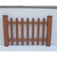 China WPC Composite Fencing 1540mm x 1000mm Panels - Waterproof & Customizable Eco-Friendly Outdoor Solution for sale