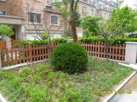 China Custom WPC Composite Fencing 1540mm x 1000mm Sections for Outdoor Garden and Yard Applications for sale