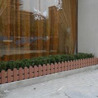 China WPC Composite Fence 1000×600mm Waterproof Privacy Garden Fencing with Custom Colors for sale
