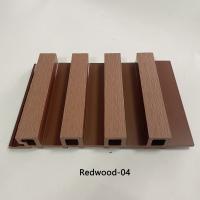 China Premium Natural Wood Grain Indoor WPC Wall Panel Wear Resisting for sale