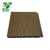 China Modern WPC Composite Fencing 18mm+ Thickness Outdoor Garden Privacy Screen DY-6 Model for sale