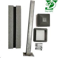 China Customizable WPC Garden Fence 18mm+ Thickness Wood Plastic Composite Privacy Outdoor Erosion Resistant for sale