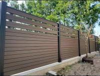 China Modern Garden Beautiful, Diverse, And Durable WPC Fence for sale