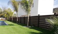 China Modern Garden Consistent Color Low Maintenance WPC Fence for sale