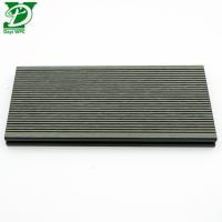 China Grooved WPC Outdoor Decking Waterproof Anticorrosive Easy Intall for sale