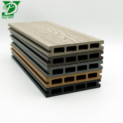 China Mold Resistant WPC Composite Decking with UV Protection Anti Slip Surface for sale