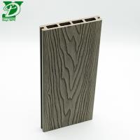 China DAYI TN-03E Hollow Composite Decking 10 sqm Coverage with Deep Embossed Grain & Waterproof Design for sale