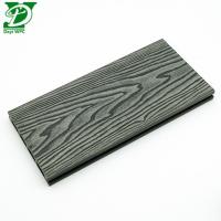 China Hollow Core WPC Composite Decking Deep Embossed 140x23mm Custom Length for sale