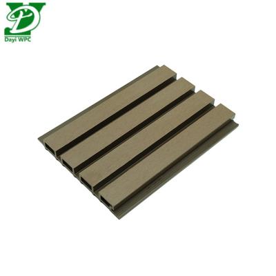 China WPC External Wall Cladding 219x26mm Waterproof Durable Trough Surface Eco-Friendly for sale