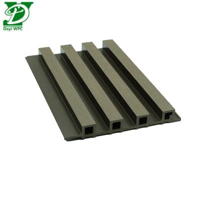 China Rich Color Trough Surface WPC External Wall Cladding 219x26mm Durable for sale