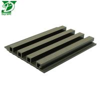 China Modern outdoor decoration Durable type Trough Surface WPC External Wall Panel for sale