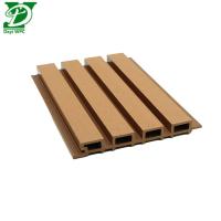 China WPC Wall Cladding 219x26mm Weatherproof Exterior Wood Plastic Composite Panel for sale