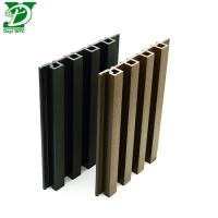 China Weather-Proof The Low-Maintenance Trough Surface WPC External Wall Panel for sale