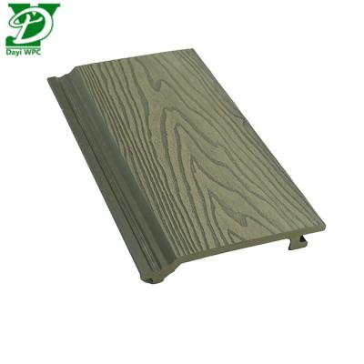 China Weatherproof Wood Plastic Composite Decking Exterior Building Wall Cladding for sale
