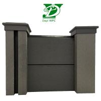 China UV Resistant WPC Fencing 18mm+ Thickness with 5+ Year Warranty for Outdoor Applications for sale