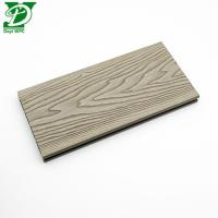 China DAYI TN-03E Hollow WPC Decking 10 sqm Coverage Deep Embossed Waterproof Outdoor Flooring for sale