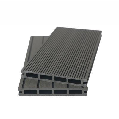 China Waterproof Durable Low Maintenance WPC Decking Hollow Composite Decking for Outdoor Use for sale