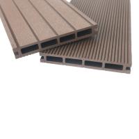 China Natural Color Waterproof WPC Decking 146x21mm for Pool and Garden for sale