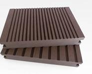 China Waterproof Anti-Slip Wood Grain 150x25mm Composite Decking Board Outdoor Patio for sale