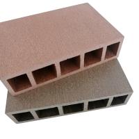 China Waterproof Heavy Duty 150x36mm Solid Composite Decking Board Commercial Walkway for sale