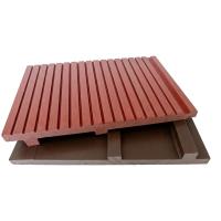 China Waterproof Narrow Edge 151x18.5mm Composite Decking Board Balcony Deck for sale