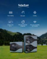 China 6KW Heating And Cooling Heat Pump  A+++ Ultra Quiet Air Source Heat Pump for sale