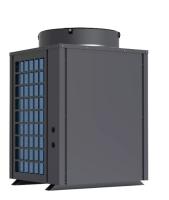 China R410a Electric Commercial Heat Pump Pool Heater 120KW High Pressure Protection for sale