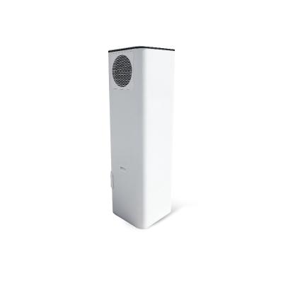 China 200L/250L R290 or R410a Refrigerant Domestic Heat Pump Water Heater with Quiet and Square Design for sale