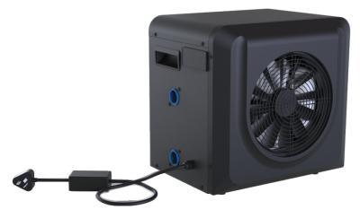 China SUNRAIN Air To Water Mini Swimming Pool Air Source Heat Pump R32 5KW Black for sale