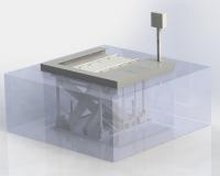 China Industrial Equipment 15ton Loading Dock Table with Hydraulic Leg and M6.5-150121-D2K Hydraulic Lift Table for sale