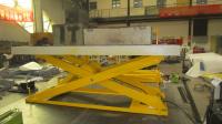 China Explosion-Proof M4-040255-D2 Stationary Electric Hydraulic Single Scissor Lift Table Platform Cargo Lift for sale
