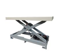 China Fixed Single Scissor Lifting Platform Electric Hydraulic Lift Table for 1000kg 2000kg Stationary Driven by Hydraulic for sale