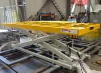 China CE Certified Electric Scissor Lift Table with Hydraulic Drive and 2260x800mm Platform for sale