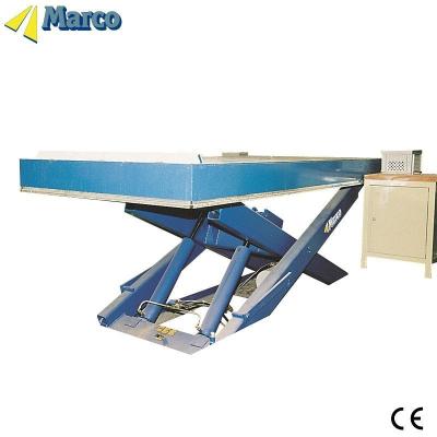 China Stationary Moves 2 Ton Marco Single Scissor Lift Table with CE Approval and Stationary Running Mode for sale