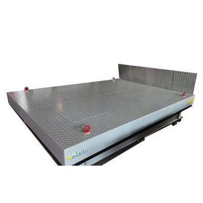 China Hydraulic Scissor Lift Table for Dock Loading Carrying Capacity of 5000pieces/Year for sale
