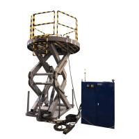 China Insulating Europe Standard En1570-1 Hydraulic Scissor Lift Platform with Handrail 5000pieces/Year for sale