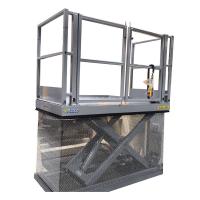 China 1200pcs/Year Weight Level Carrying Capacity Ce Hydraulic Mini Scissor Lift with Handrail for sale